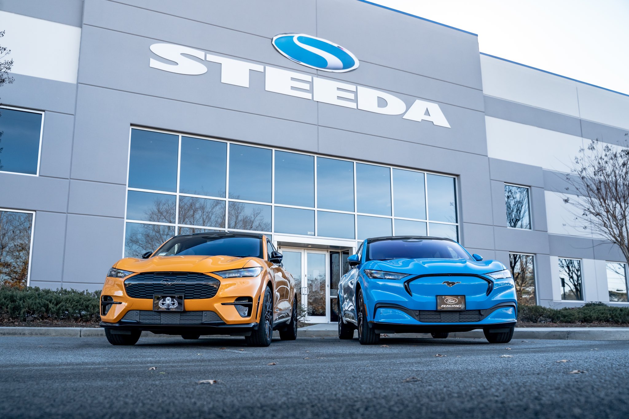 CHARGING FORWARD Steeda compares the Mustang Mach-E to its gas-powered ...